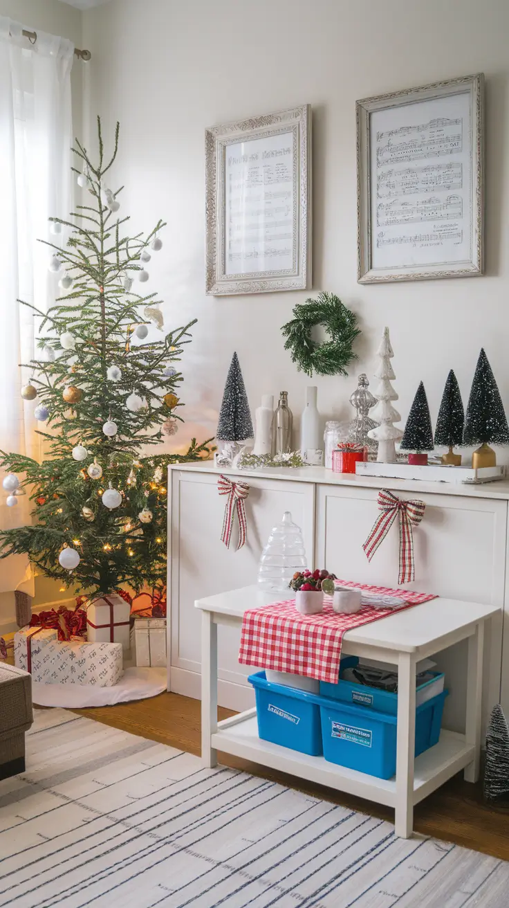 30 Vintage Christmas Decor Ideas 2025 - Cozy Living Room and DIY Projects