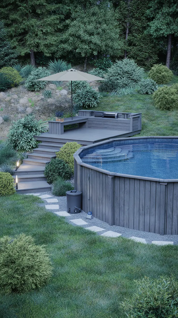 36 Above Ground Pool Ideas 2026 For Beautiful Backyard, Deck And ...