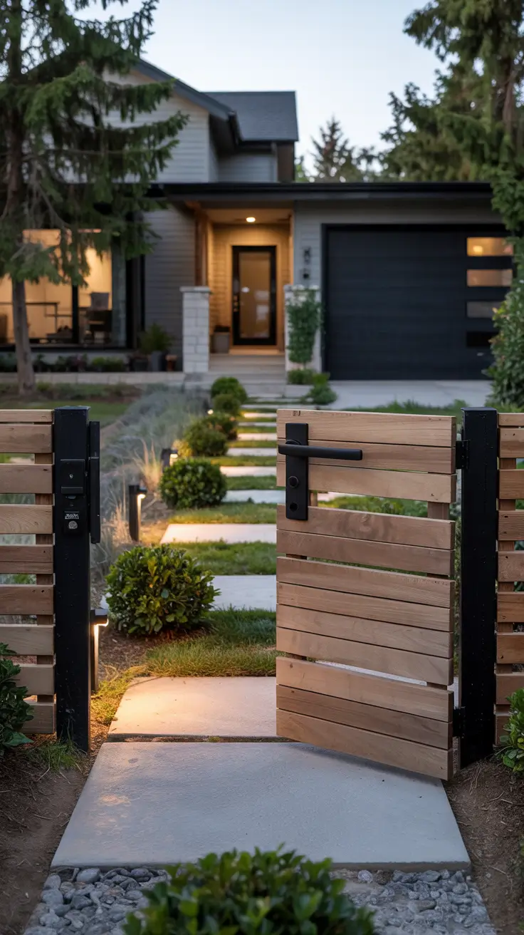 19 Front Yard Gate Ideas 2026 - Entrance, Fence And Driveway Design Trends