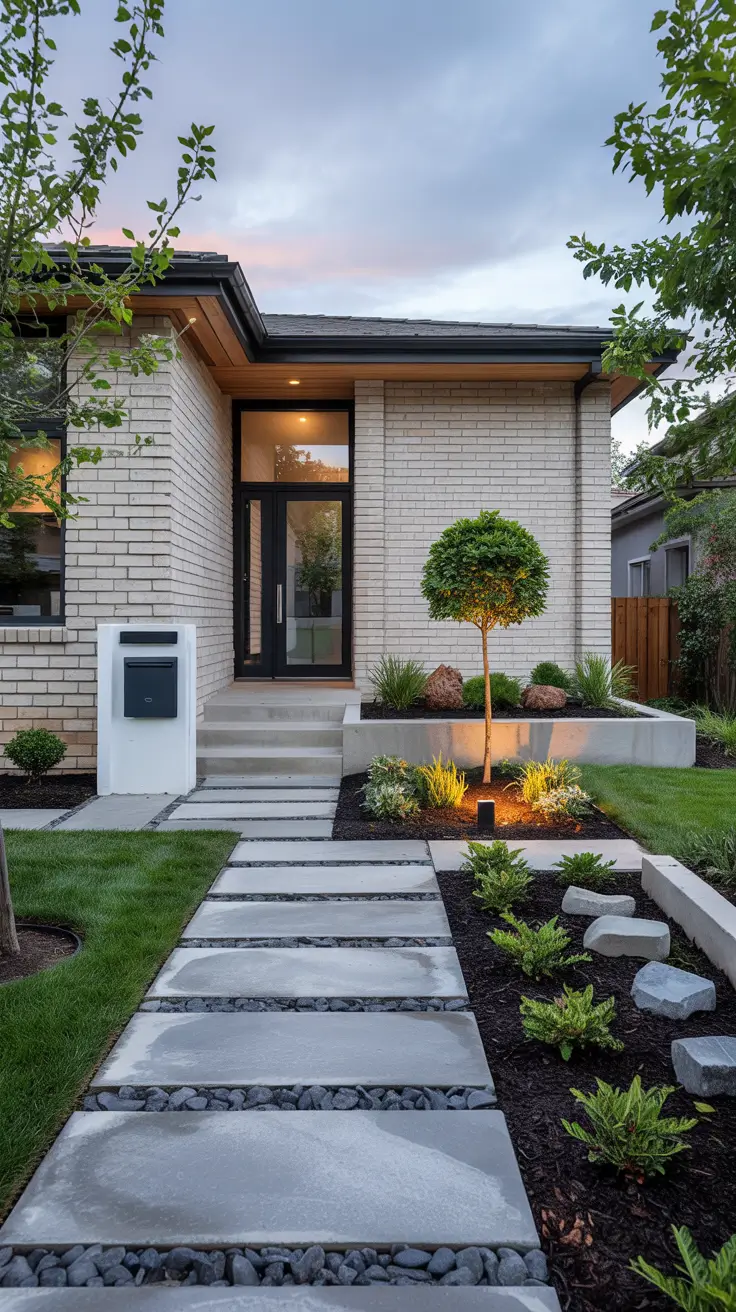 37 Front Yard Landscaping 2026 Ideas - Modern, Simple, Low Maintenance ...