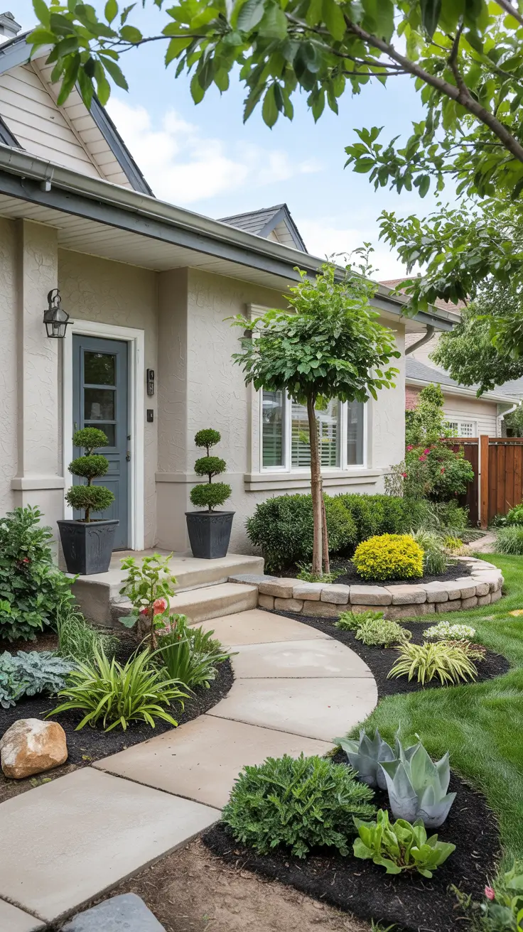 37 Front Yard Landscaping 2026 Ideas - Modern, Simple, Low Maintenance ...