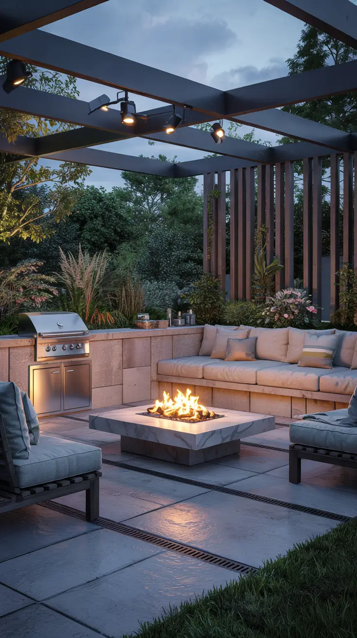 22 Garden Barbecue Area 2026 Modern Design Ideas With Pergola And Bbq ...