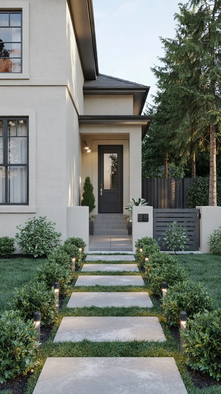 35 Modern Front Yard 2026 Landscaping Ideas With Walkways Fences