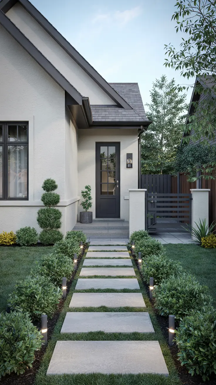 35 Modern Front Yard 2026 Landscaping Ideas With Walkways Fences