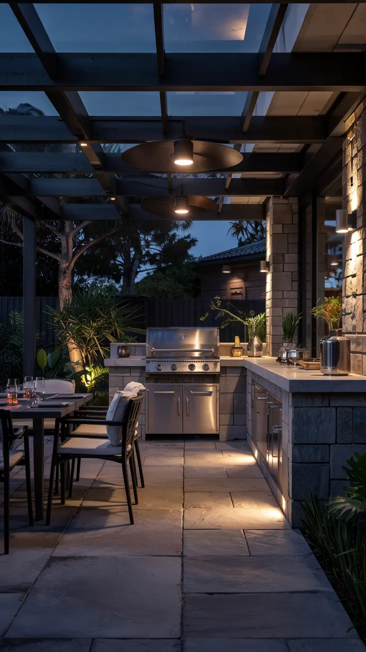 14 Outdoor BBQ Area With Roof 2026 – Smart Backyard And Rooftop BBQ Ideas