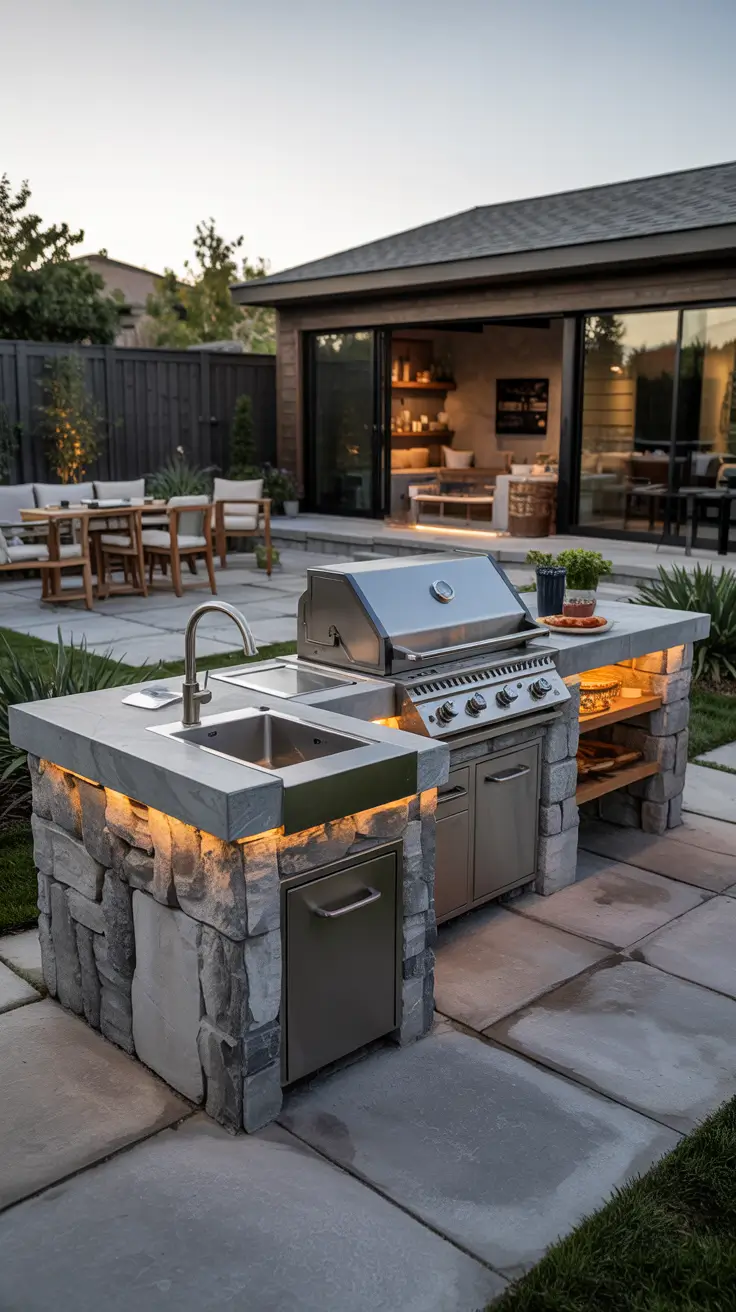 21 Outdoor Grill Area Ideas 2026 For Backyards And Modern Bbq Design