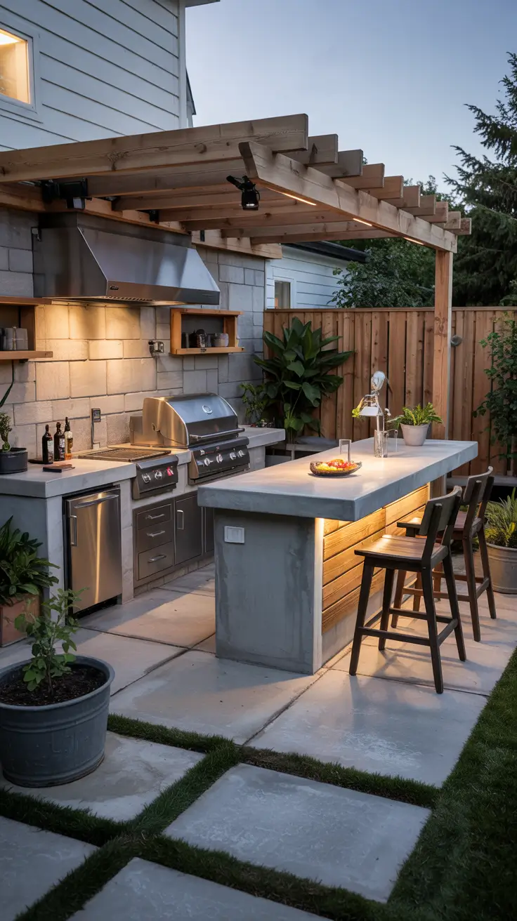23 Outdoor Kitchen and Bar Ideas 2026 for Modern and Budget-Friendly ...