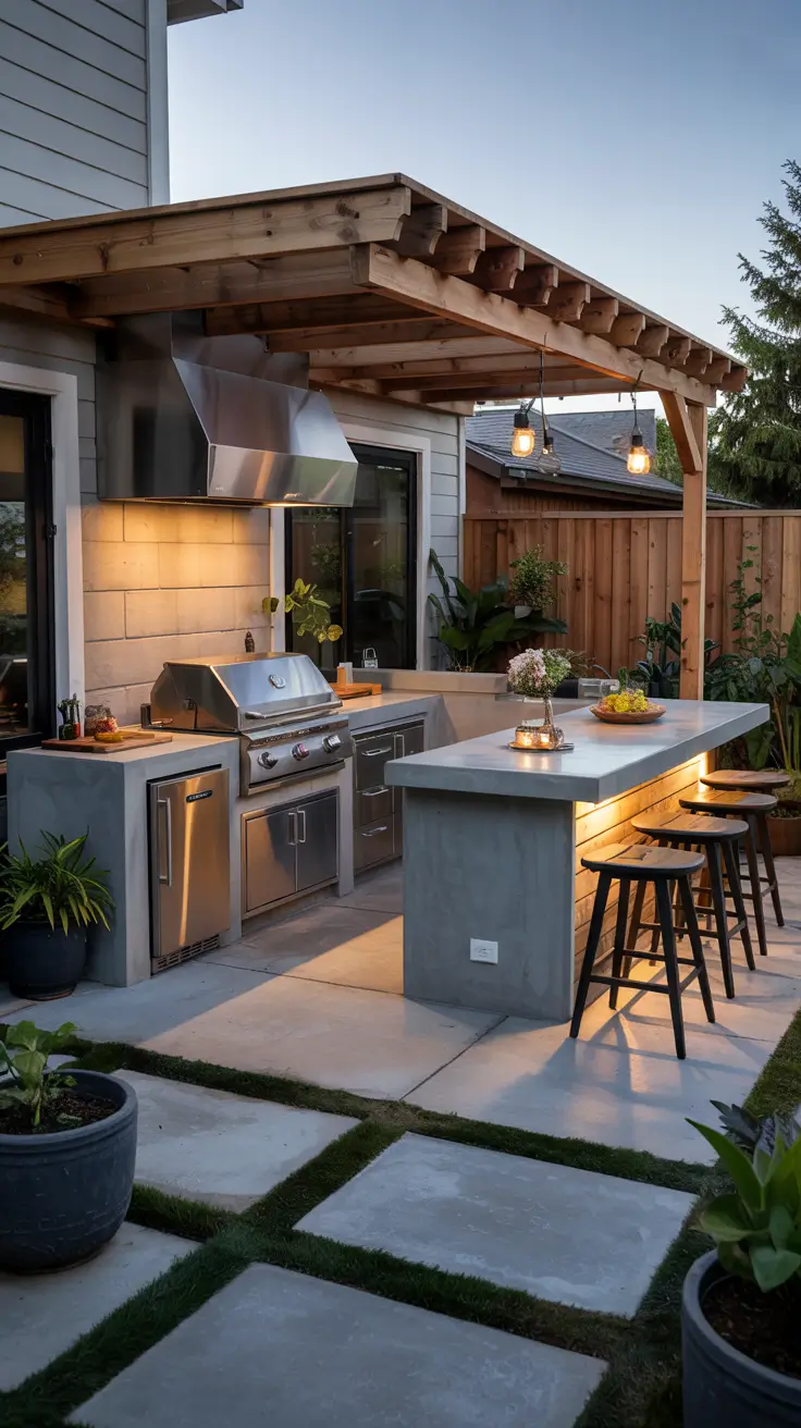 23 Outdoor Kitchen and Bar Ideas 2026 for Modern and Budget-Friendly ...