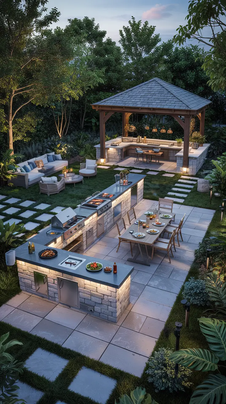 23 Outdoor Kitchen and Bar Ideas 2026 for Modern and Budget-Friendly ...