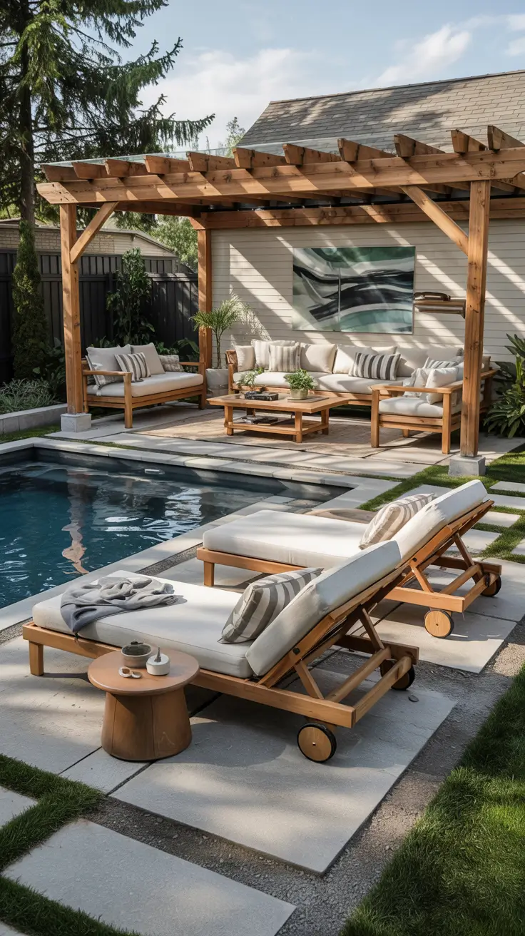 30 Outdoor Pool Area 2026 Ideas - Modern Backyard Design, Decor And Layout