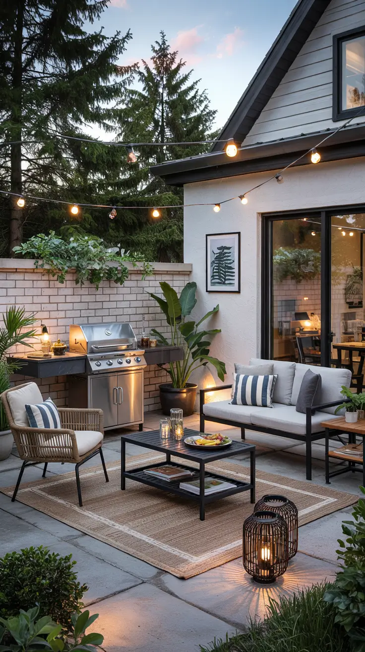 22 Outside Barbecue Area Ideas 2026 - Modern Patio, DIY Backyard ...
