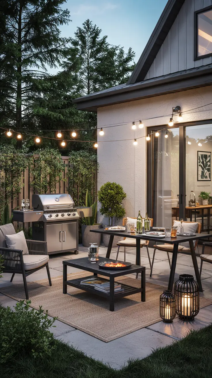 22 Outside Barbecue Area Ideas 2026 - Modern Patio, DIY Backyard ...