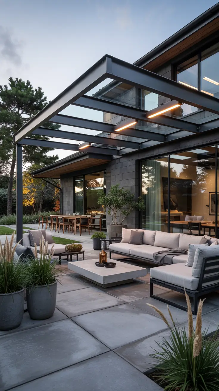 25 Canopy Design Ideas 2026 - Modern Patio, Terrace, Rooftop, Balcony ...