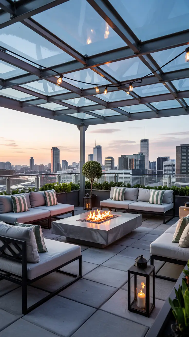 25 Canopy Design Ideas 2026 - Modern Patio, Terrace, Rooftop, Balcony ...