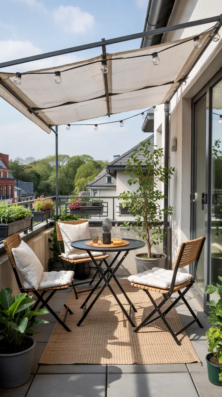 25 Canopy Design Ideas 2026 - Modern Patio, Terrace, Rooftop, Balcony ...